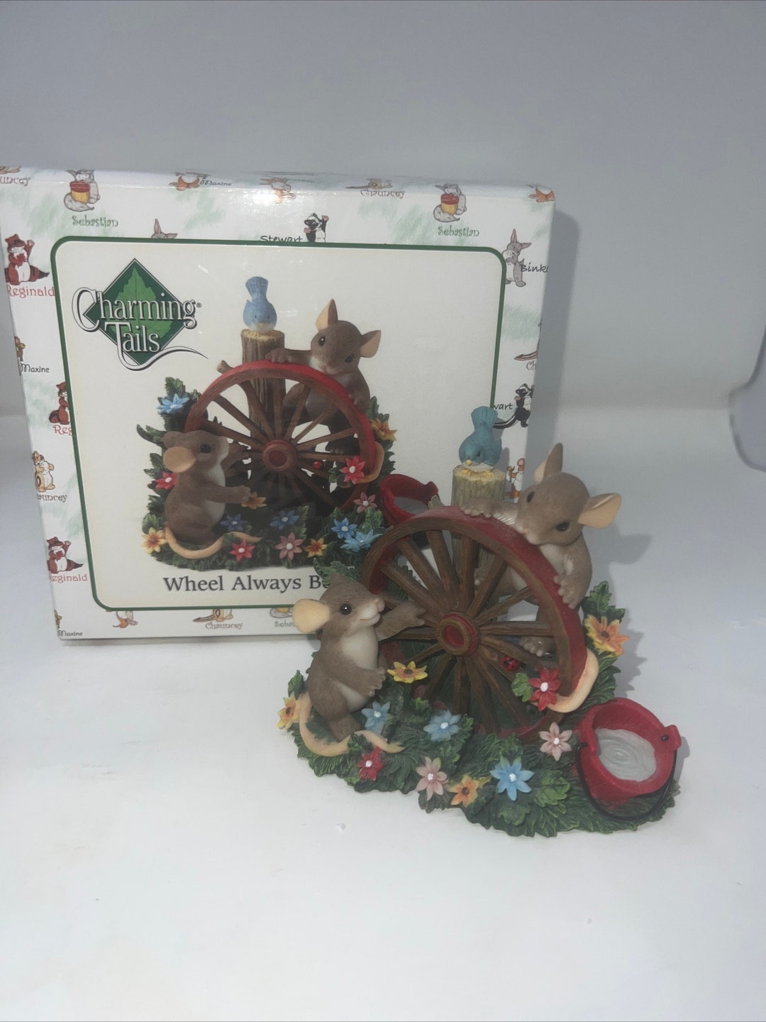 Fitz and Floyd Charming Tails W/ Box - Wheel Always Be Friends 88/137 ...