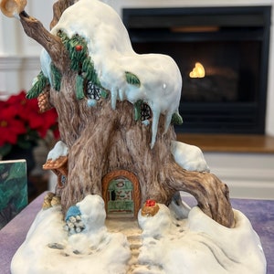 Schmid, David Wenzel, Hidden Kingdom, Kringle Hollow 1992, 12 Piece Set ...