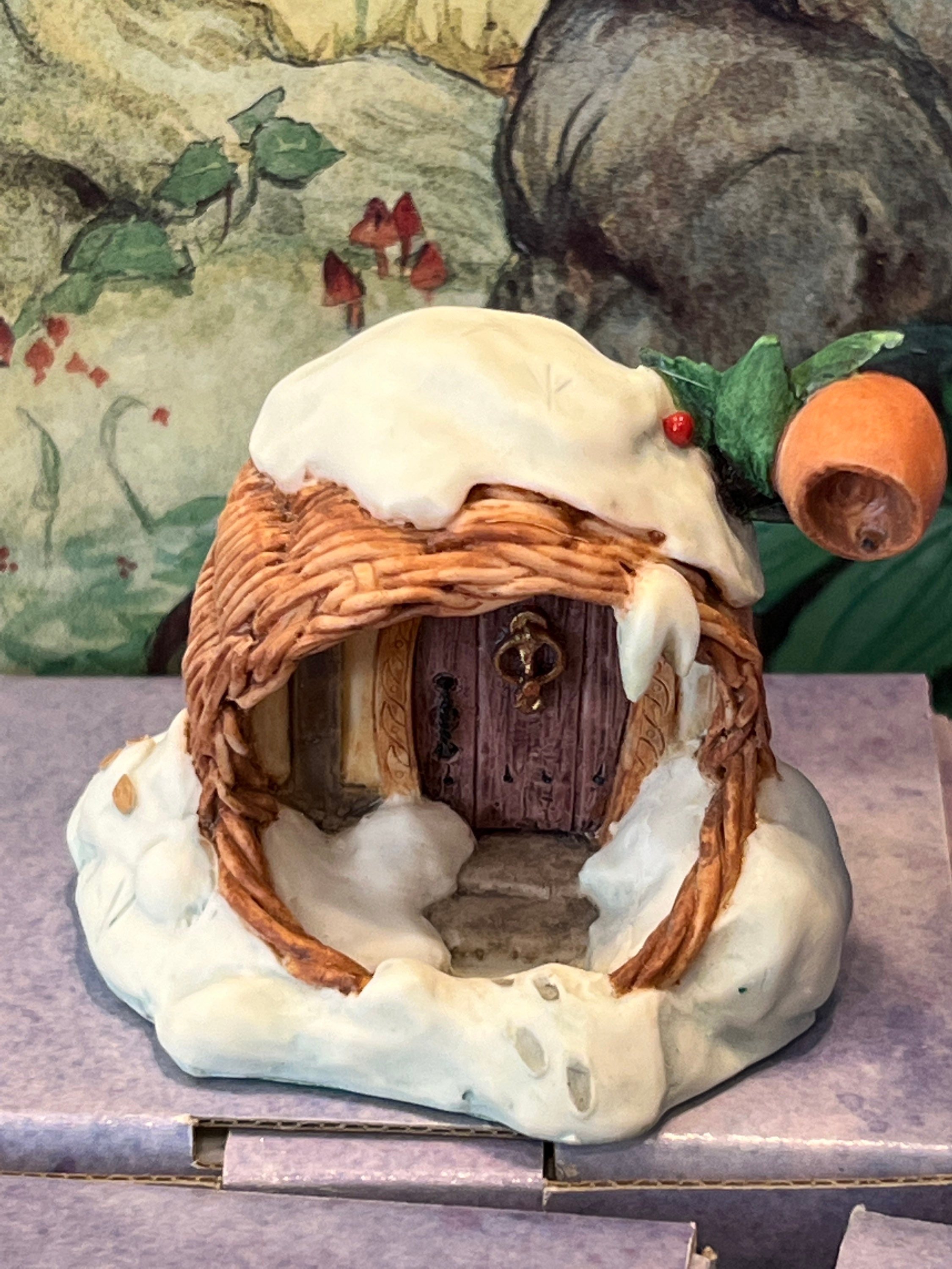 Schmid, David Wenzel, Hidden Kingdom, Kringle Hollow 1992, 12 Piece Set ...