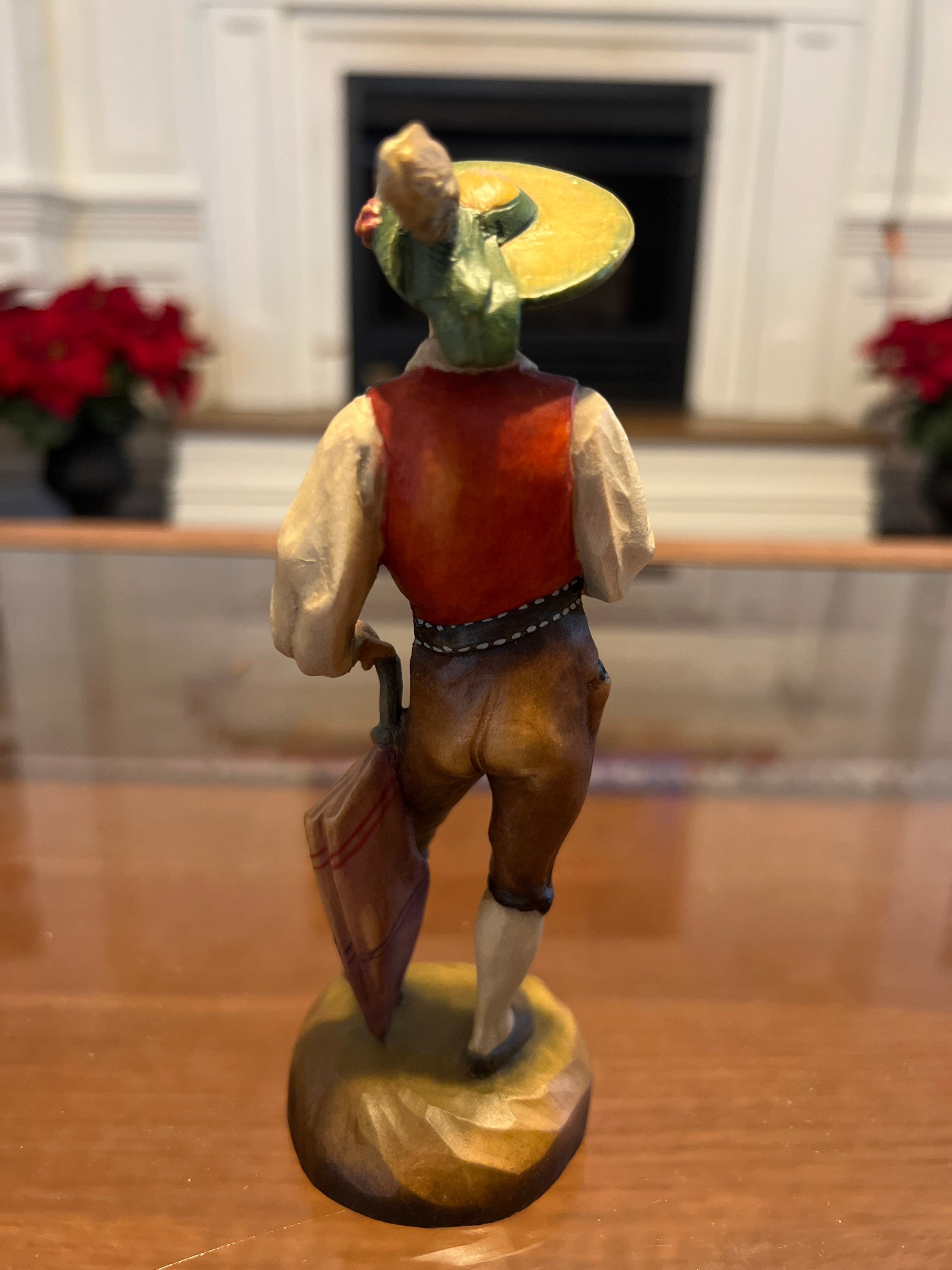 1967 Anri Wood Carving Italy Brother of the Bride 688312 - Etsy
