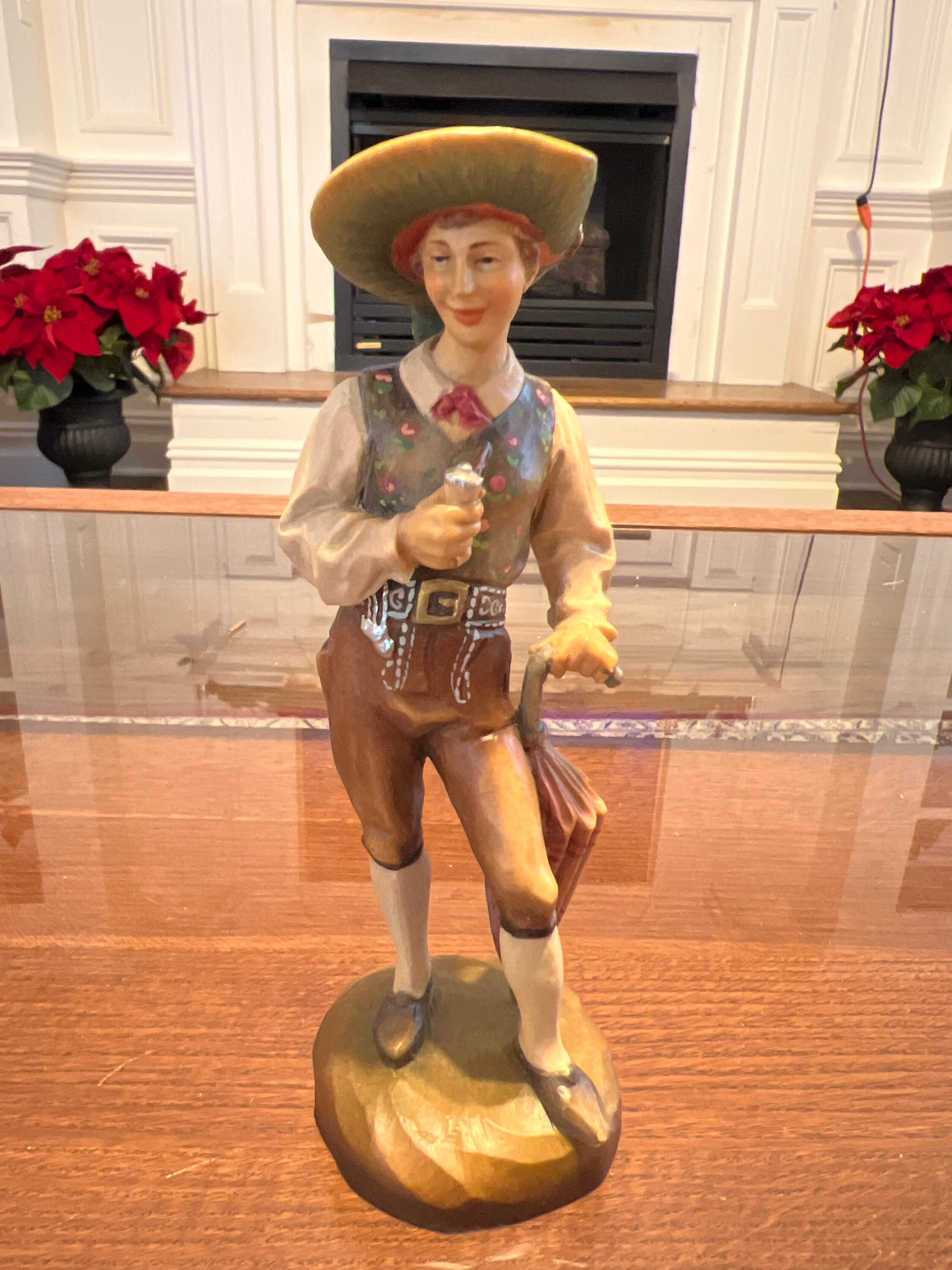1967 Anri Wood Carving Italy Brother of the Bride 688312 - Etsy