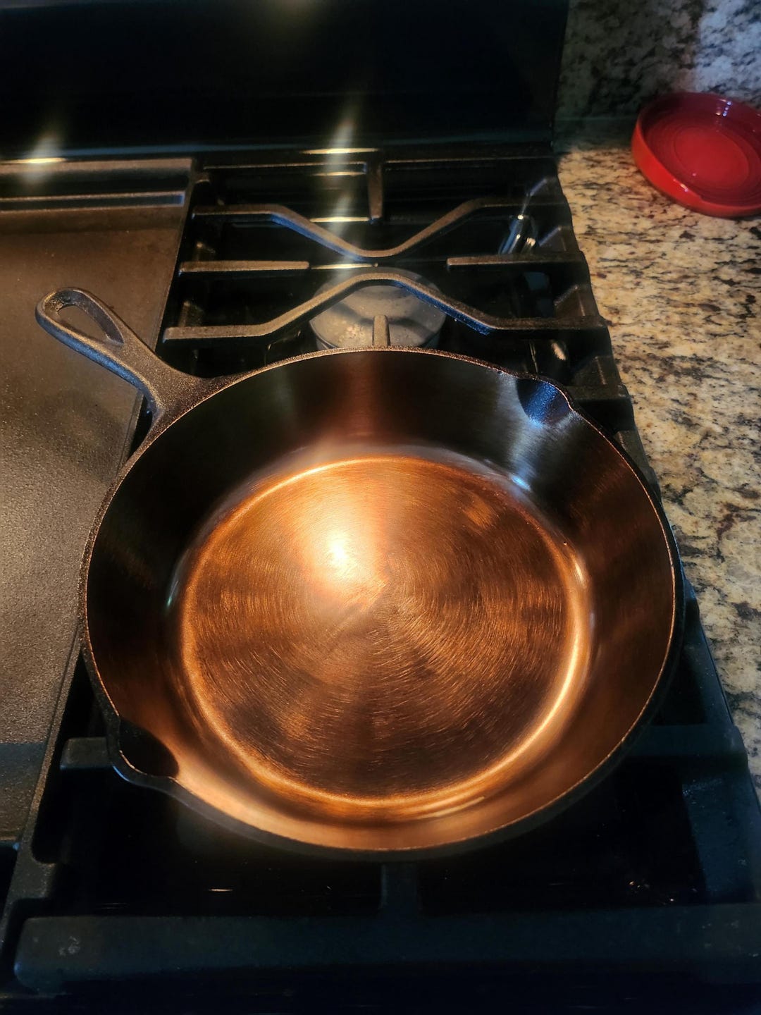 Lodge Brand 8 Inch Smooth Inside Sides and Bottom - Cast Iron Skillet ...
