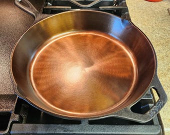 Polished Smooth Lodge Cast Iron Pan - Etsy