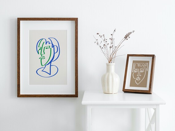 Post Modernism Printable Wall Decor Cubism Home Decor Printable Art ...