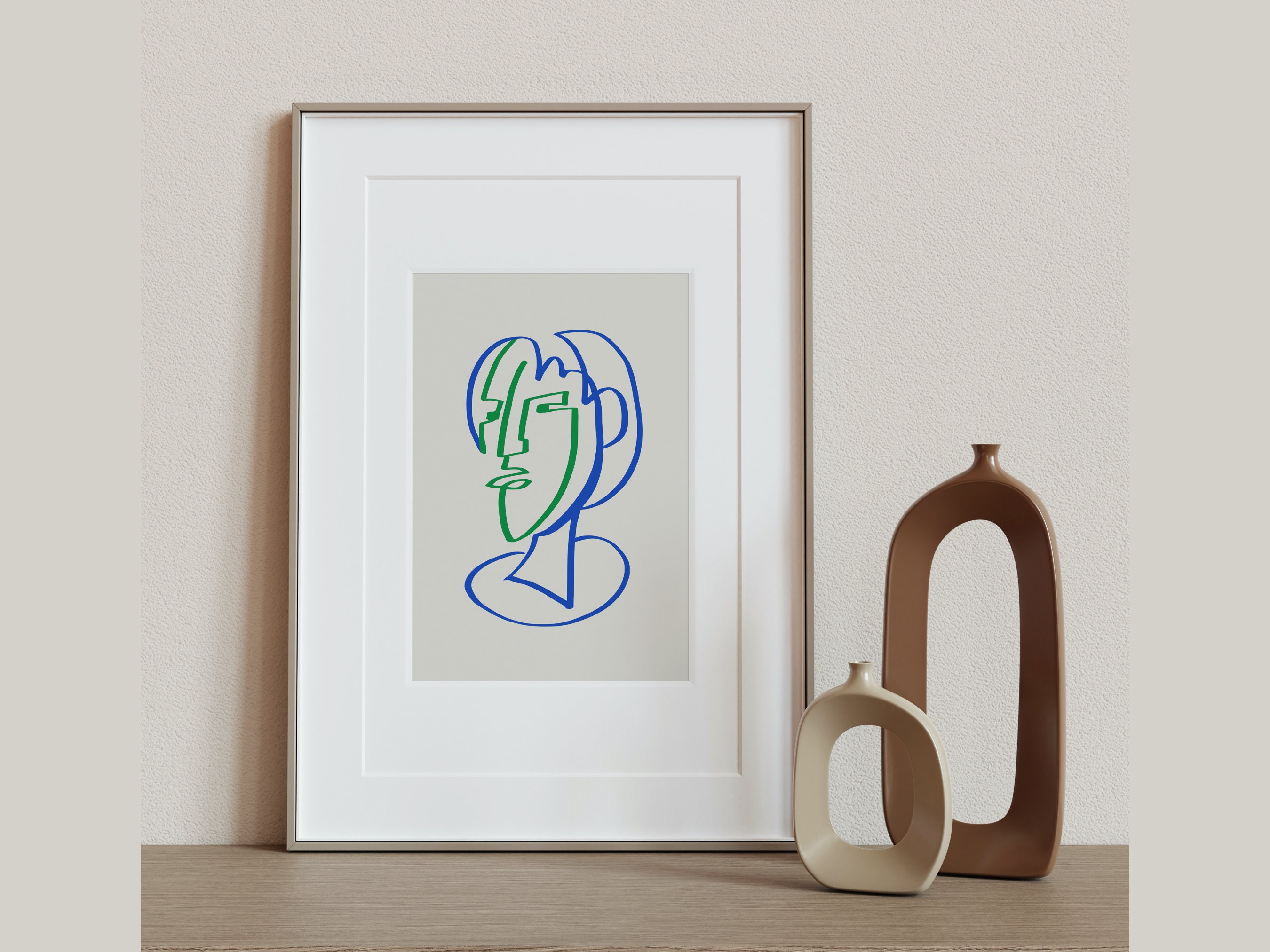 Post Modernism Printable Wall Decor Cubism Home Decor Printable Art ...