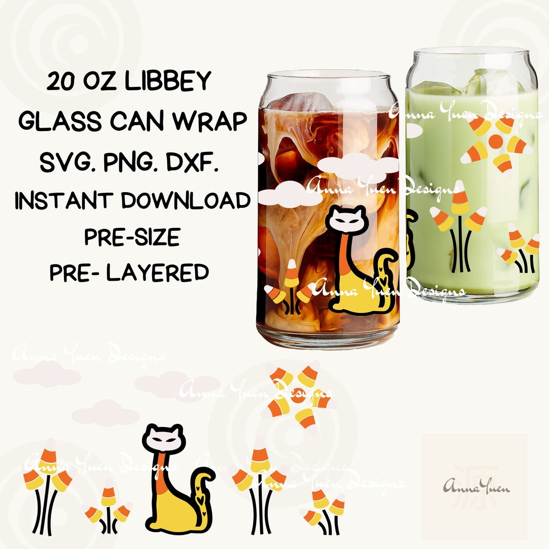 Cat SVG, Candy Corn SVG, Cat Sun Clouds Candy Corn SVG, Artsy Art Cups ...