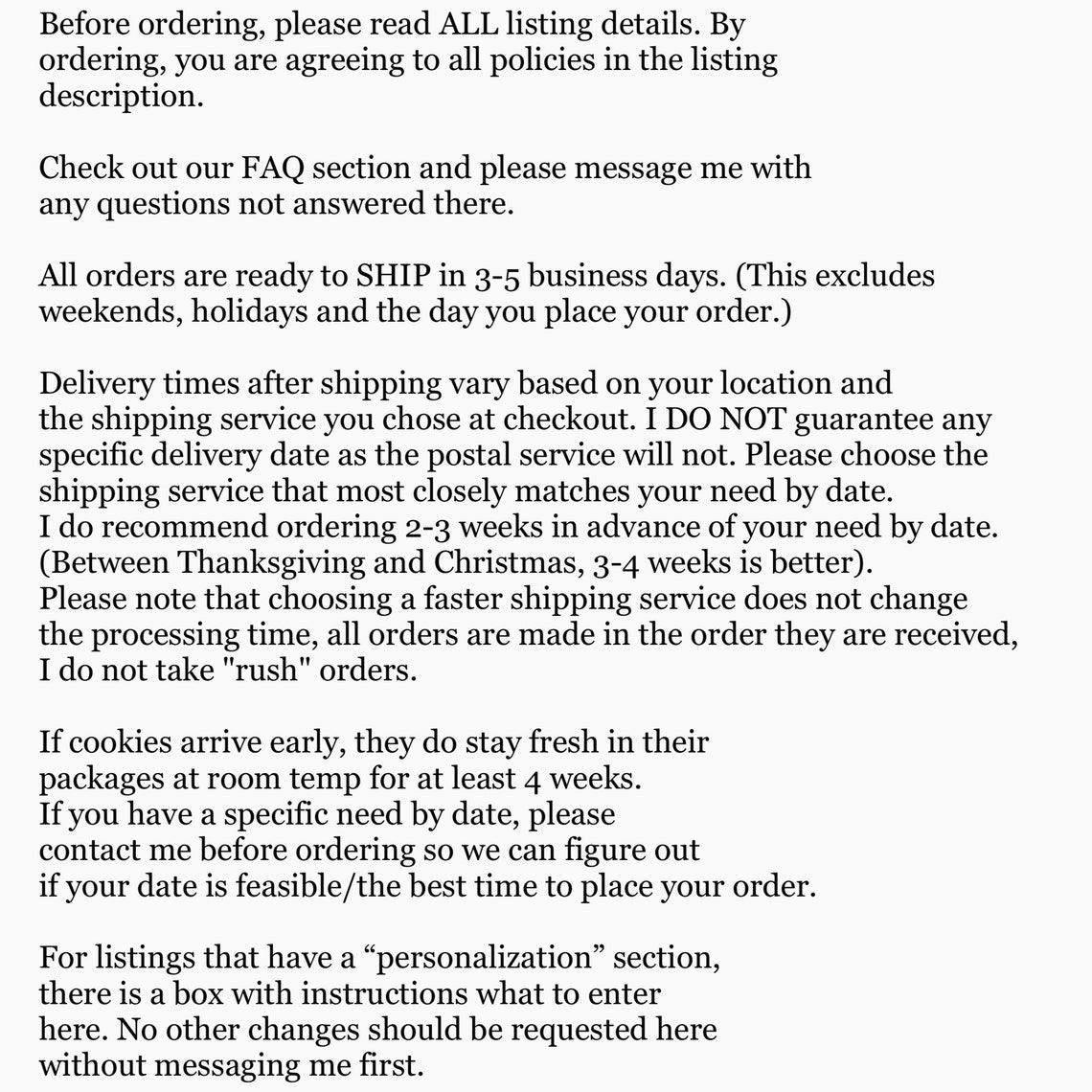 Get Well Soon Cookie Gift Set 3 Cookies Item SHIPS in 3-5 - Etsy