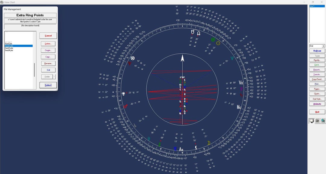 Astrological Fixed Stars List File – Natal Chart, Solar Fire (digital ...