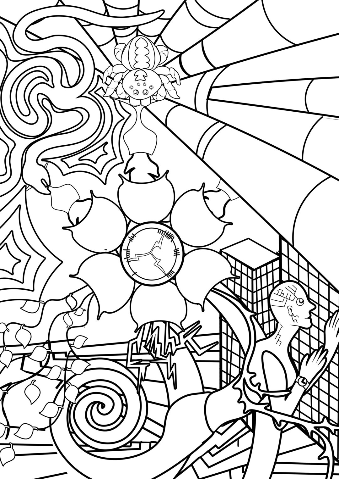 Printable Colouring Page - Etsy