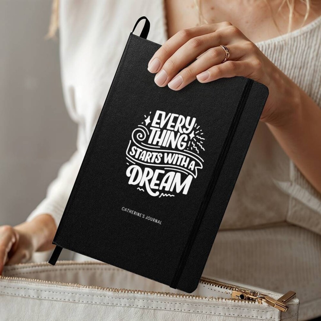 Personalized Hardcover Journal, School Notebook, Back to School ...