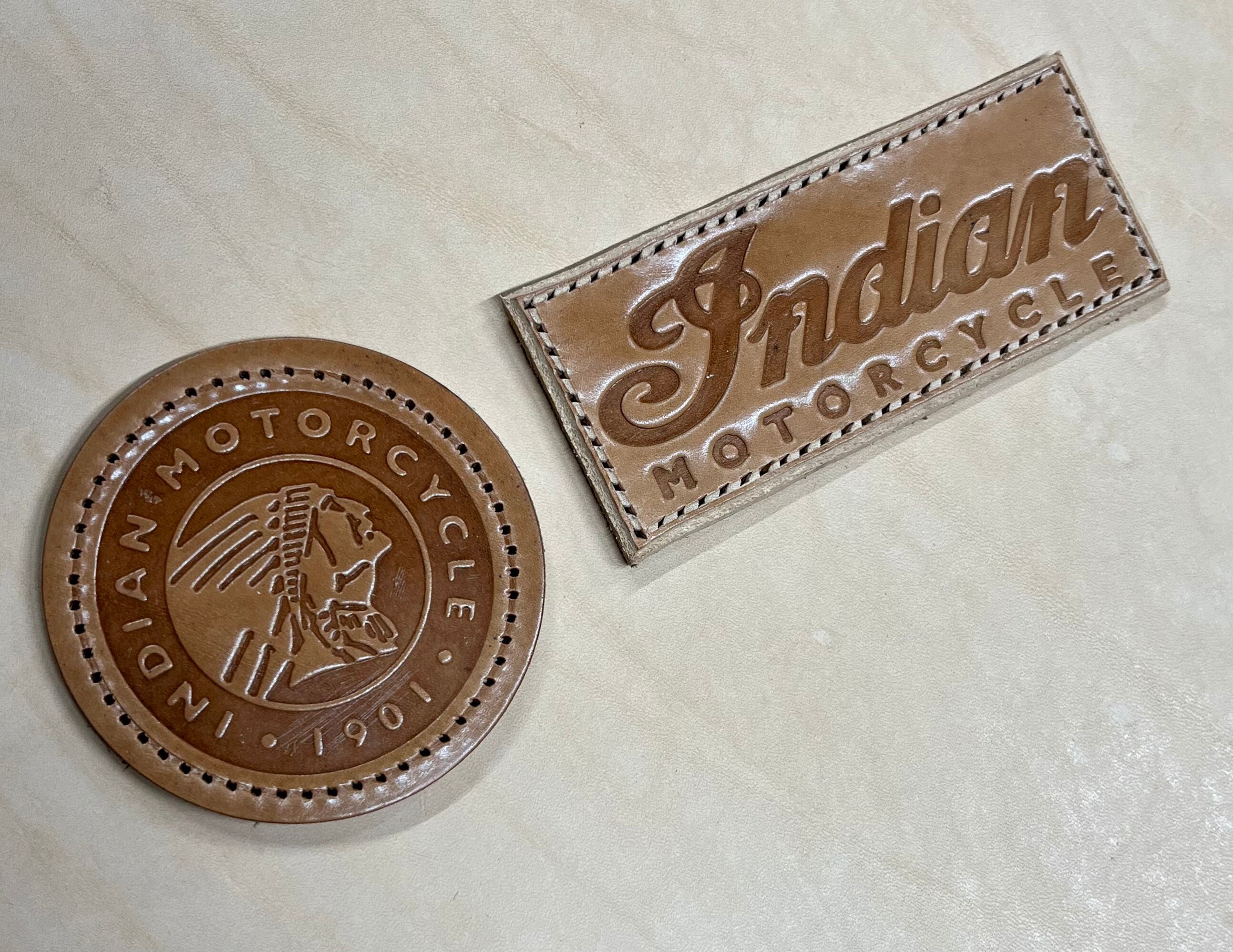Indian Motorcycles Leather Patch - Etsy