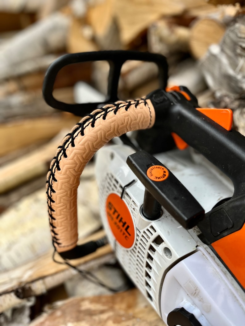 Leather Chainsaw Handle Cover Stihl MS201 - Etsy