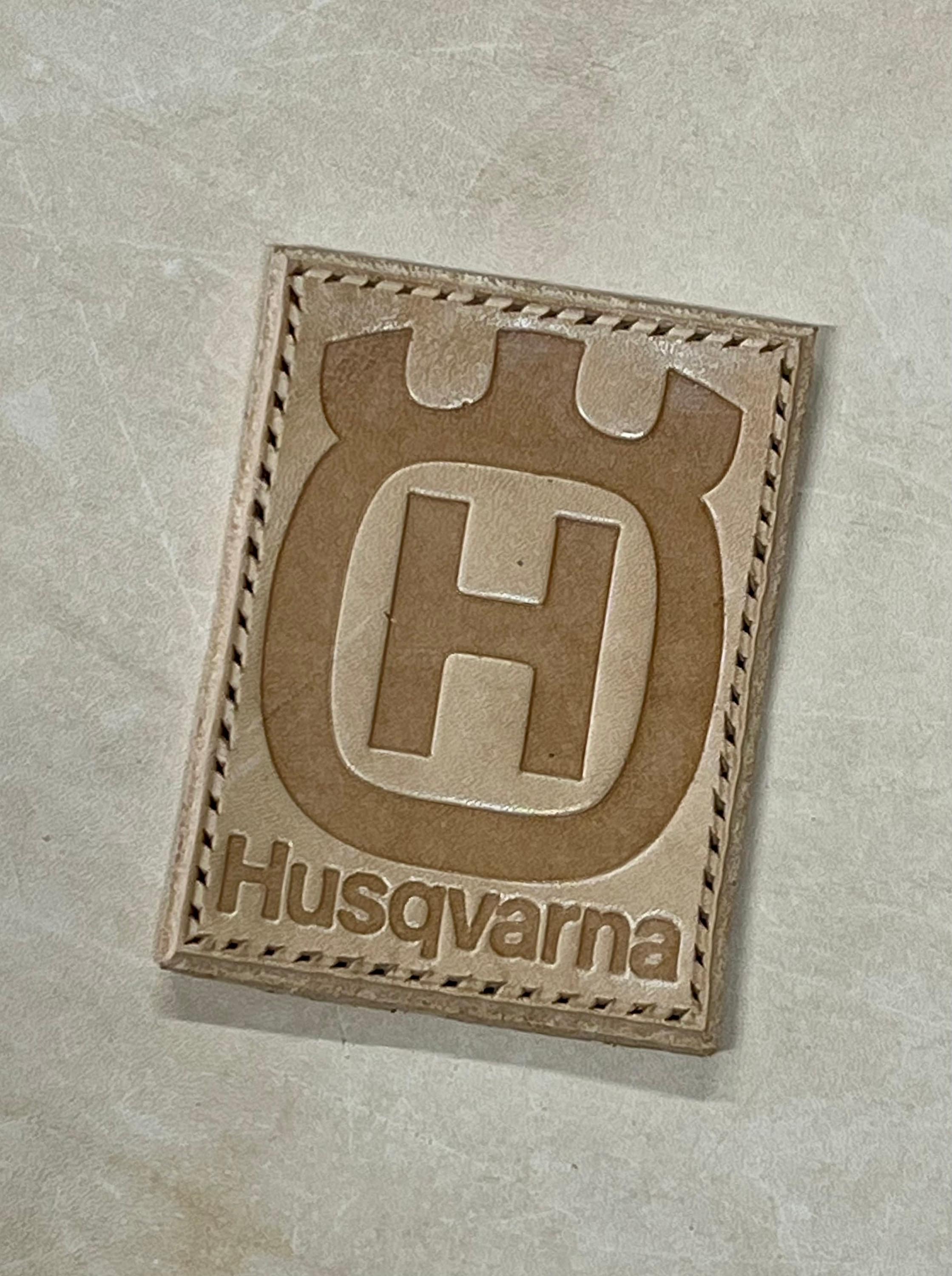 Husqvarna Leather Patch - Etsy