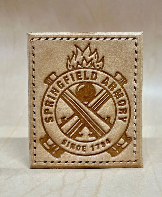 Springfield Armory Leather Patch - Etsy