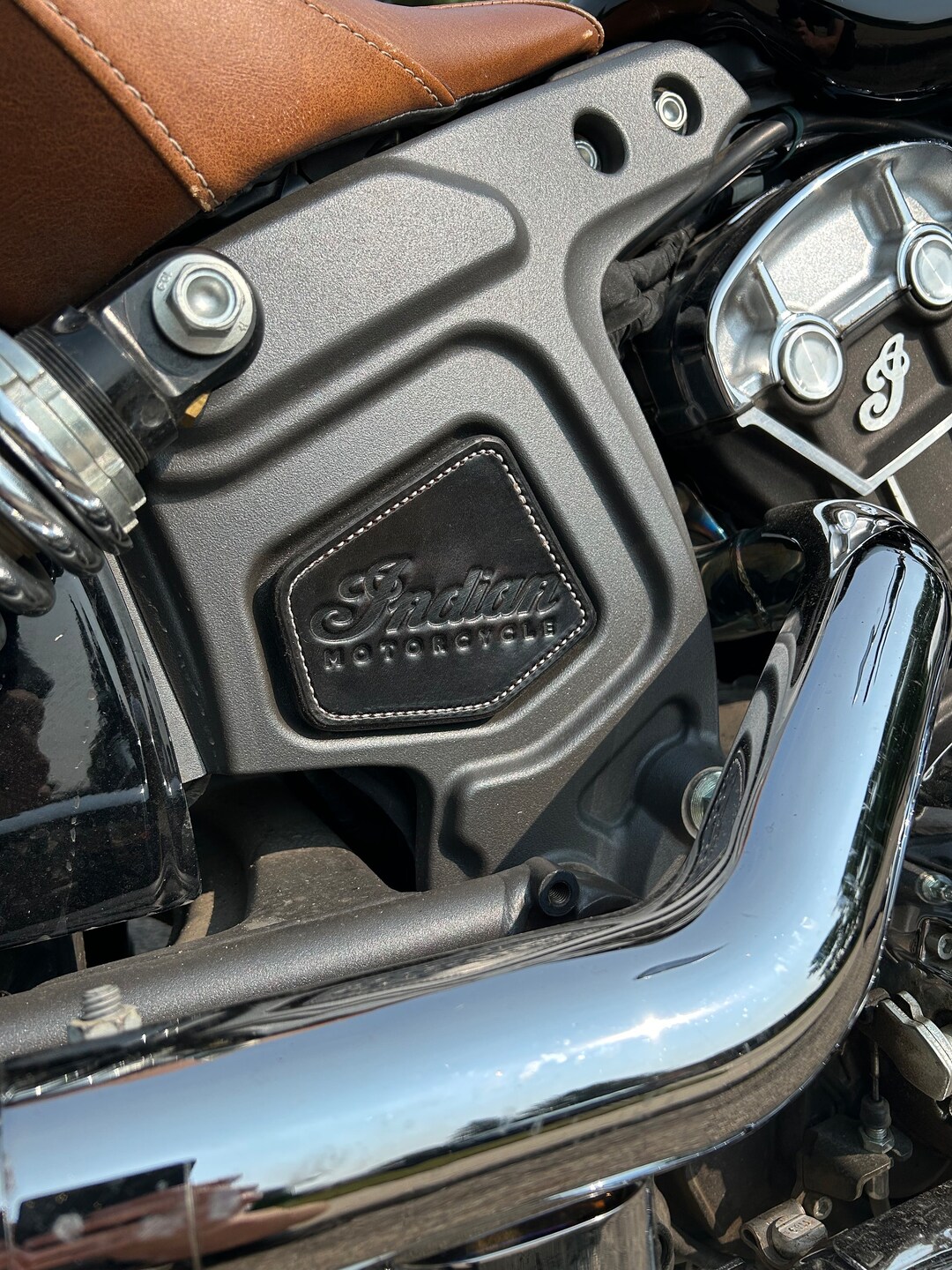 Indian Scout Accent Leather Patch AirTag Stash Spot - Etsy UK