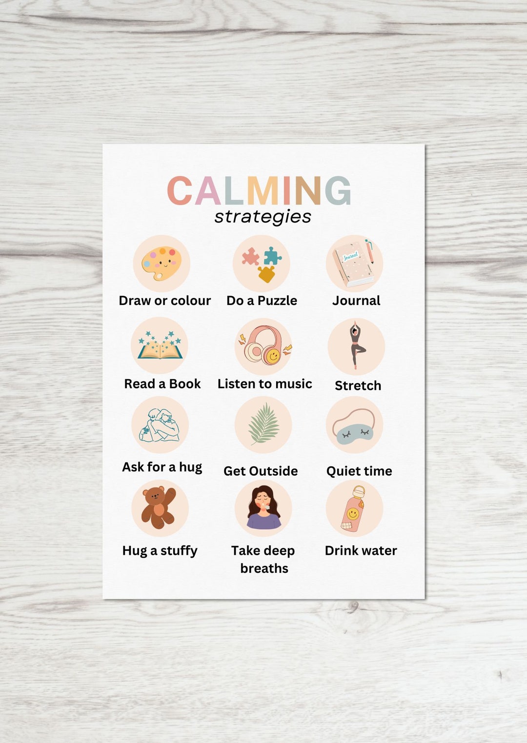 Digital Calming Corner,kids Calming Strategies,coping Skills,feelings ...