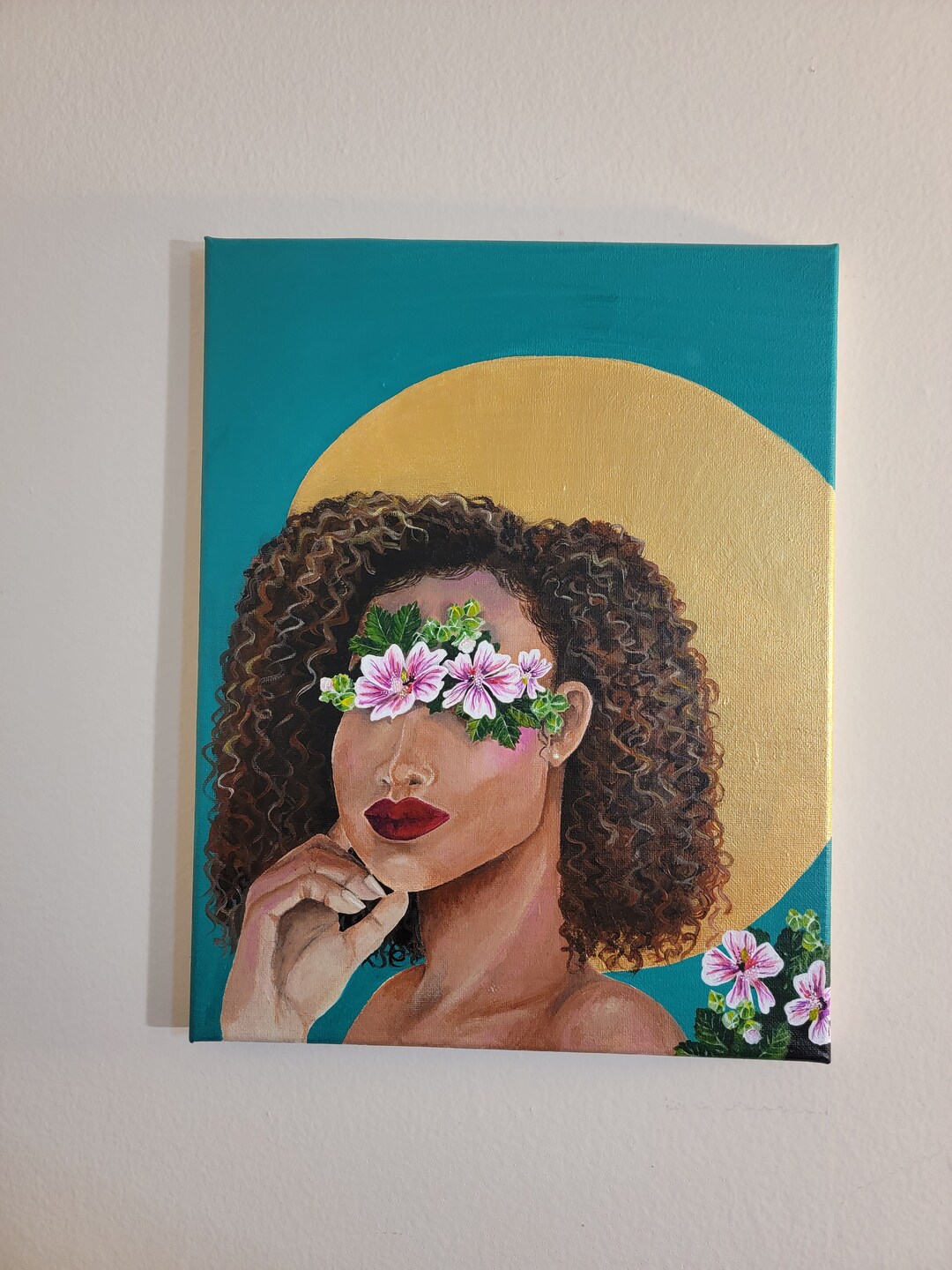 Mallow | ORIGINAL Acrylic Painting - Etsy