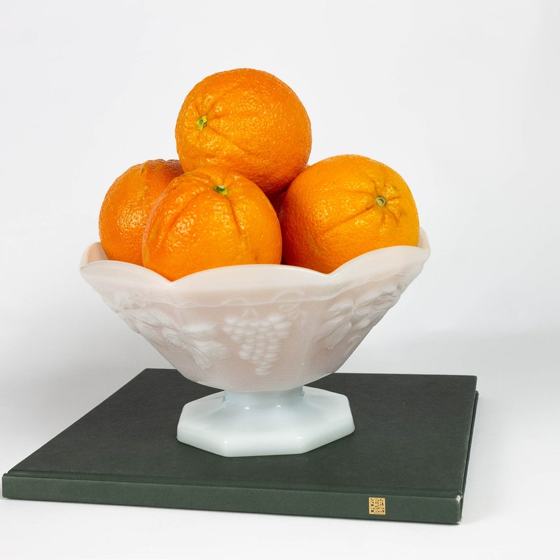 Large Milk Glass - Etsy