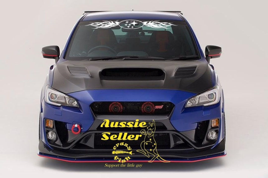 Subaru Tribal Screen Decal 950 X 100 Mm Choose Your Color - Etsy
