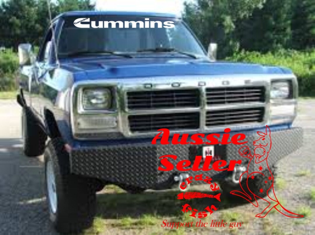 Cummins Screen Decal 920 X 150 Mm Choose Your Color - Etsy