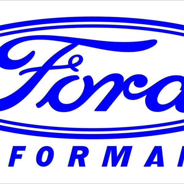 Ford Performance Decal - Etsy Australia