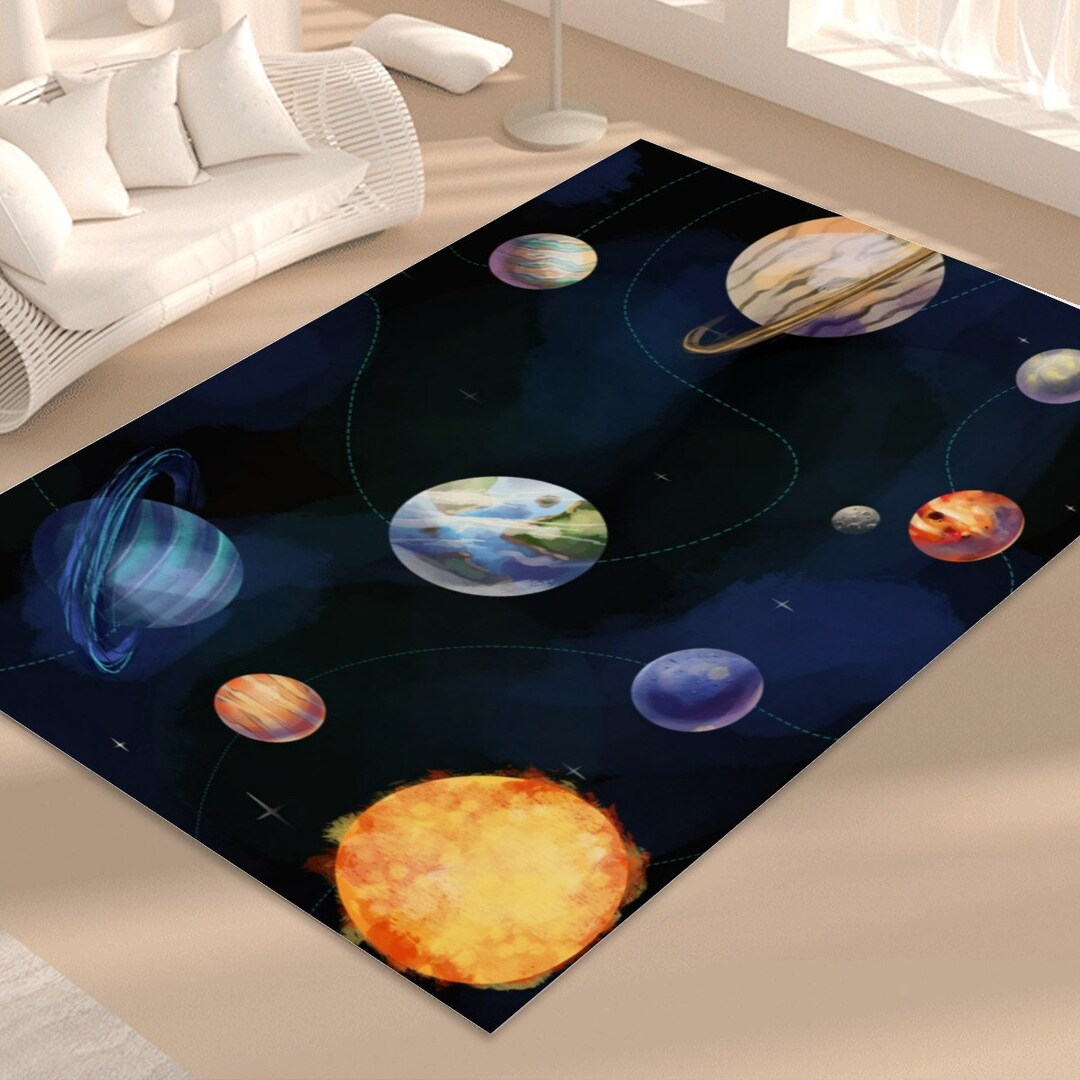 Rug Solar System - Etsy