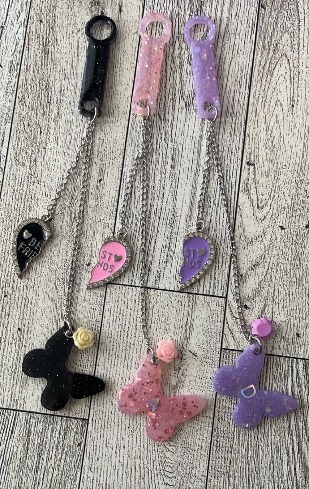 Straw Charm Adapter Best Friend Chain for Tumblers - Etsy