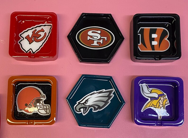 Football Themed Ashtray or Trinket Tray for Football Fans - Etsy