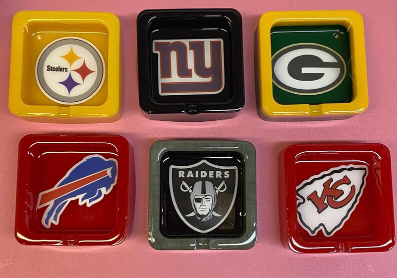 Football Themed Ashtray or Trinket Tray for Football Fans - Etsy