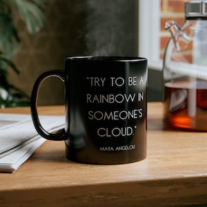 Inspirational Quote Mug Motivational Coffee Cup Positive Affirmation ...