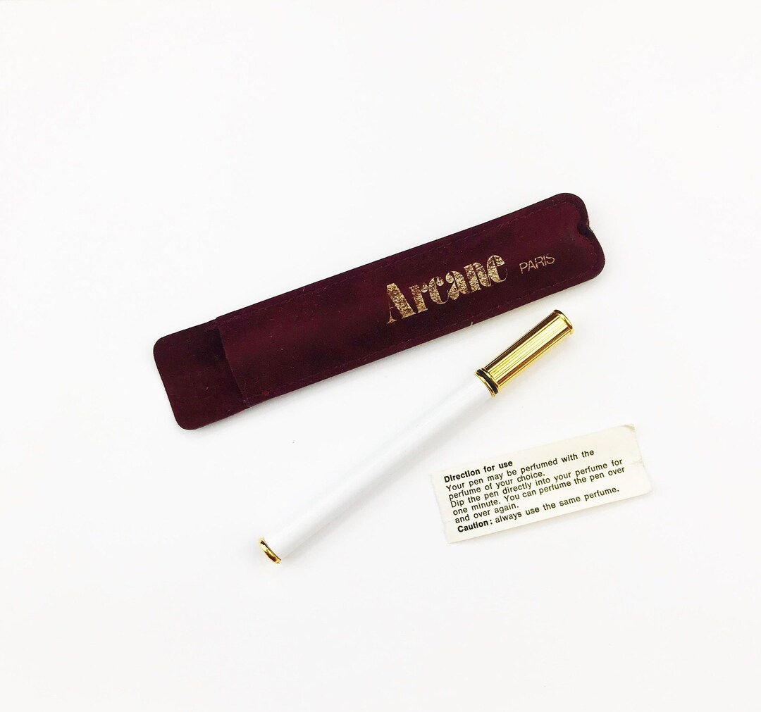 Unique Rare Arcane Paris Parfum Stylo pen Applicator Carrier - Etsy