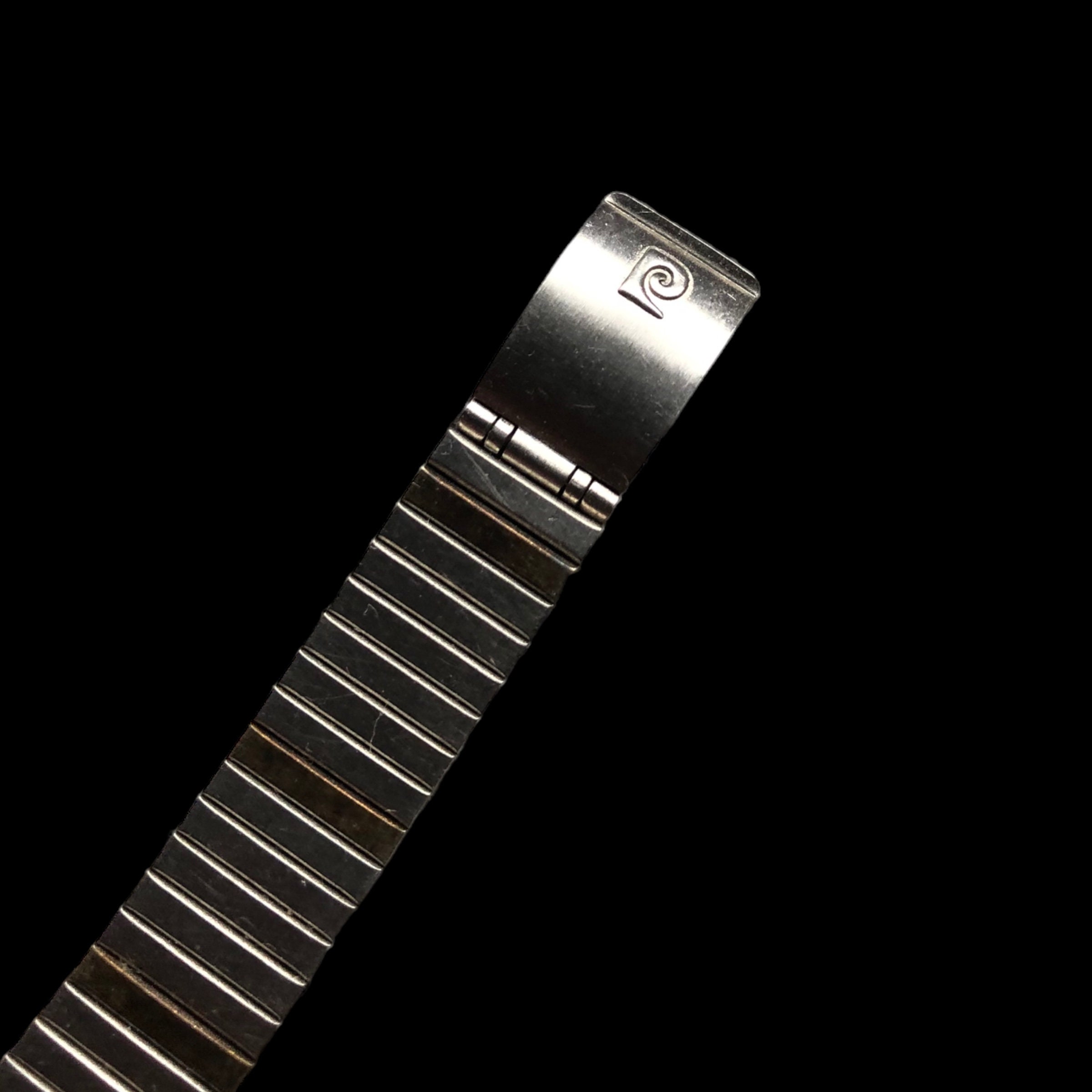 PIERRE CARDIN SWISS Silver Gold Two Tone Chromachron Women's Watch Very ...