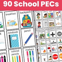 Printable Daily Routine Chart Visual Pecs Schedule, Morning Routine ...