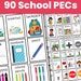 School Printable Pecs Communication Cards, Autism Communication ...