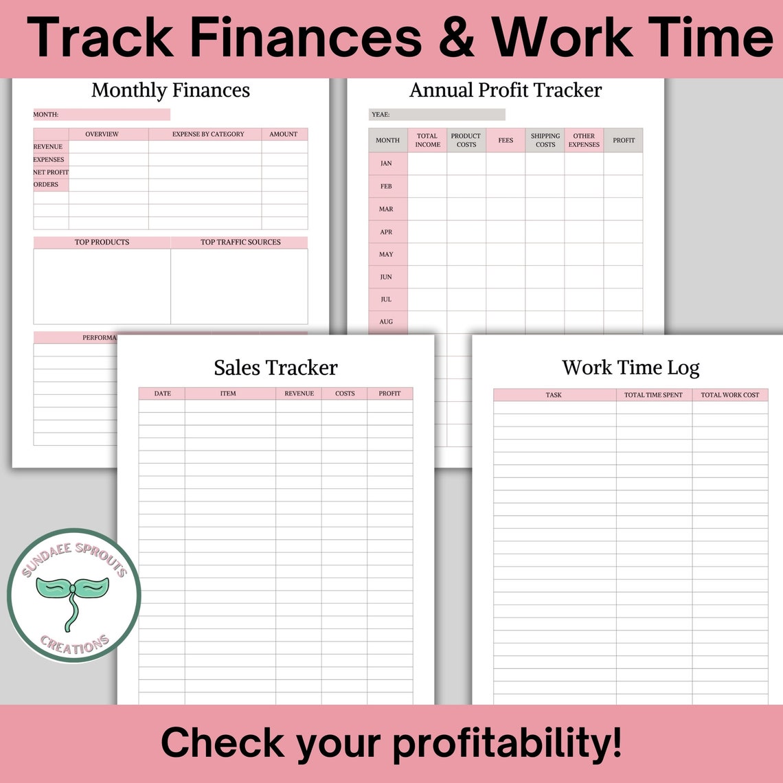 Boss Girl Planner Printable, Sheeo Business Planner, Small Business ...