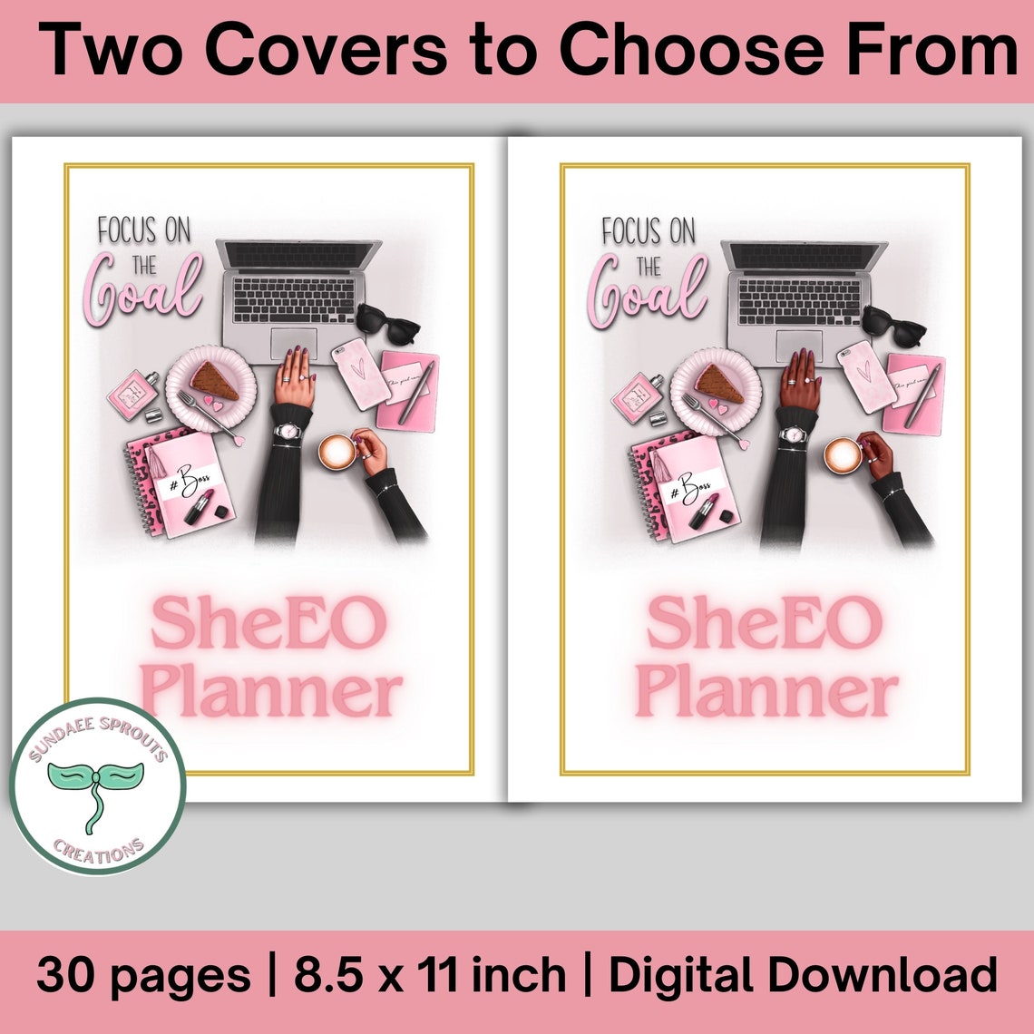 Boss Girl Planner Printable, Sheeo Business Planner, Small Business ...