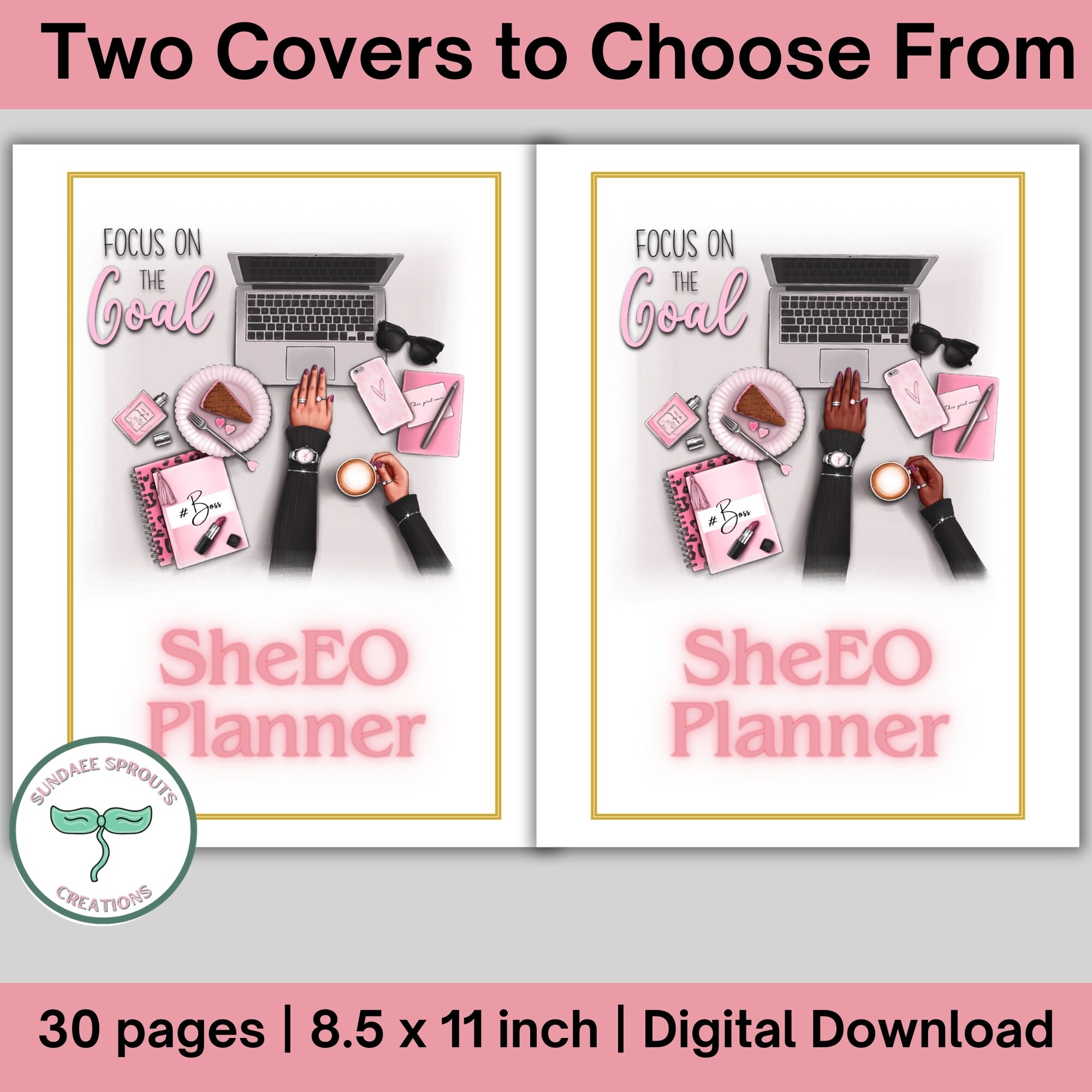 Boss Girl Planner Printable, Sheeo Business Planner, Small Business ...