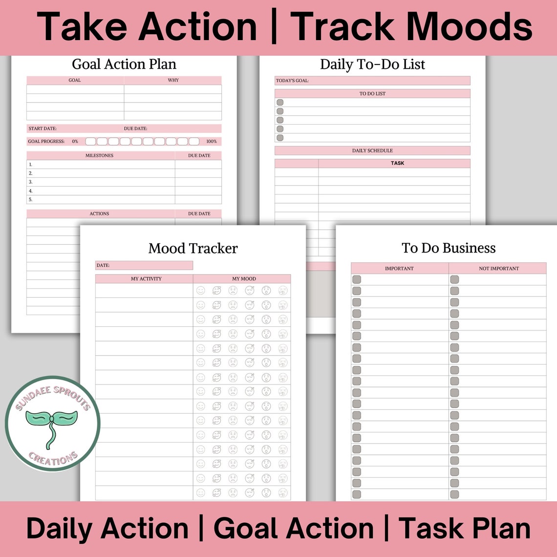 Boss Girl Planner Printable, Sheeo Business Planner, Small Business ...