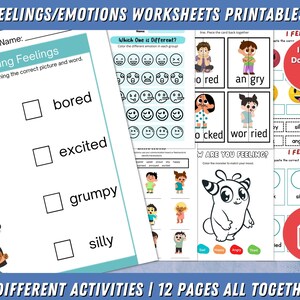 Autism Emotions - Etsy