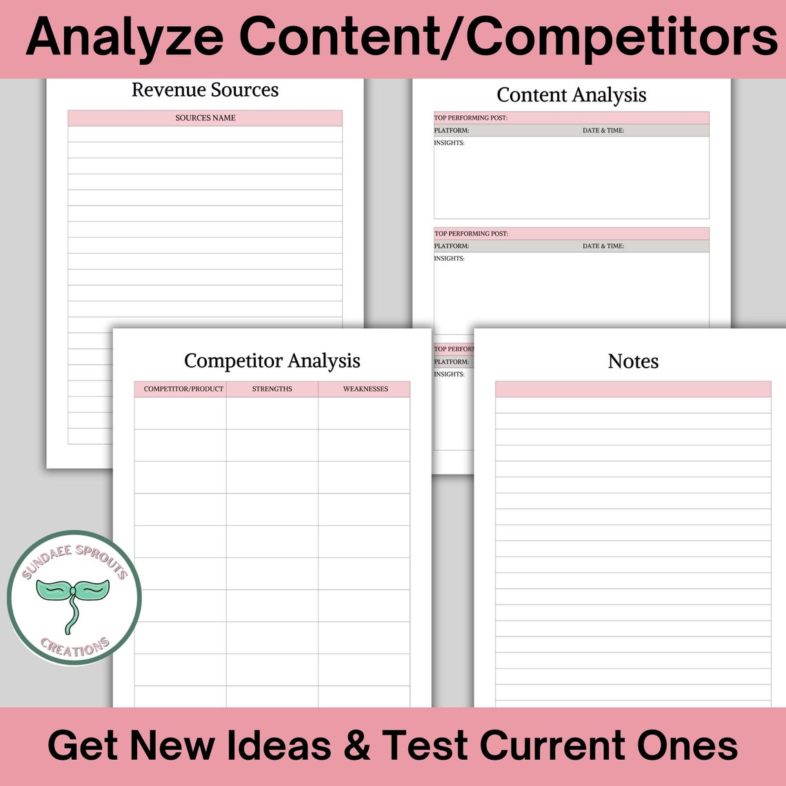 Boss Girl Planner Printable, Sheeo Business Planner, Small Business ...