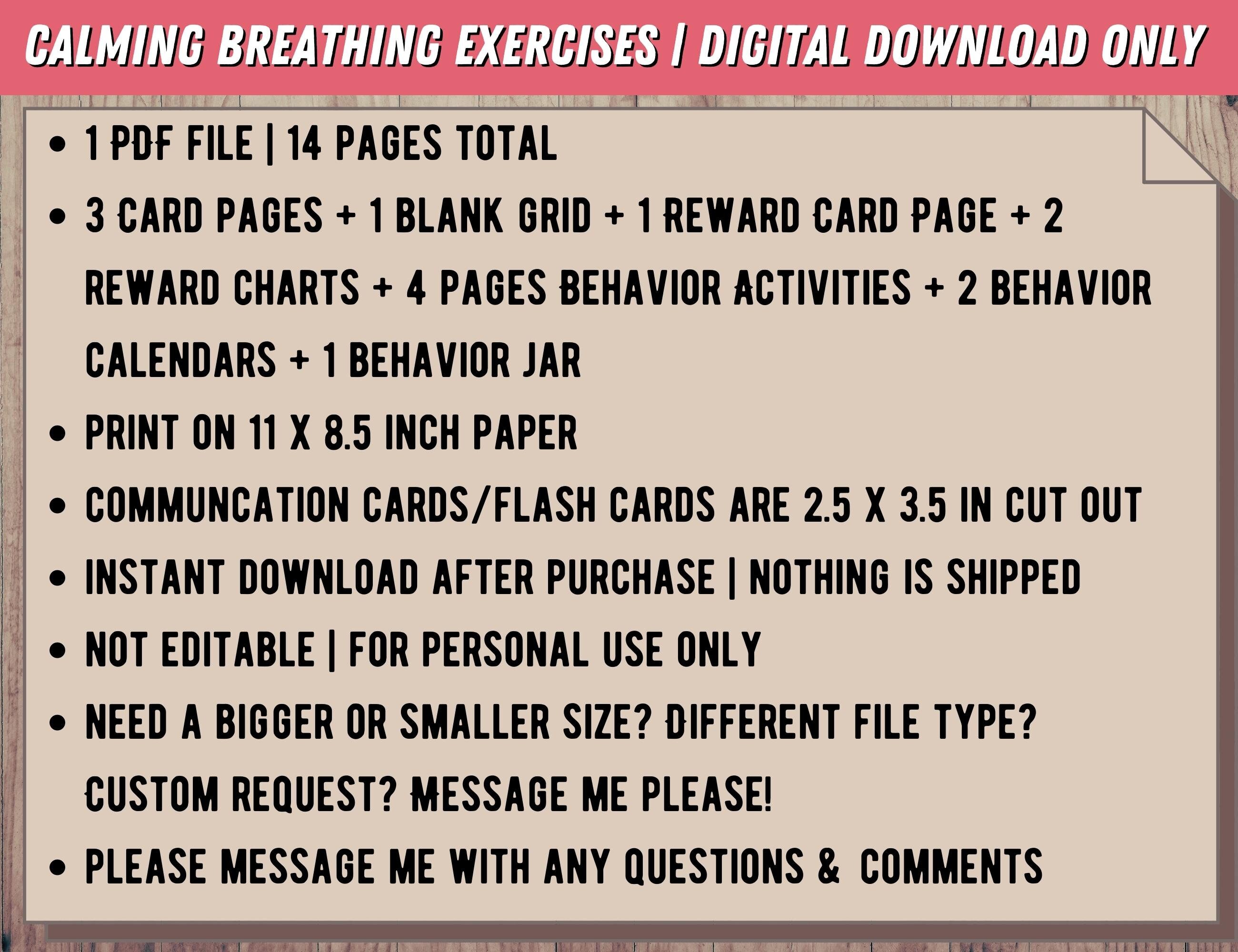 Kids Printable Behavior Bundle, 27 Behavior Communication Cards ...