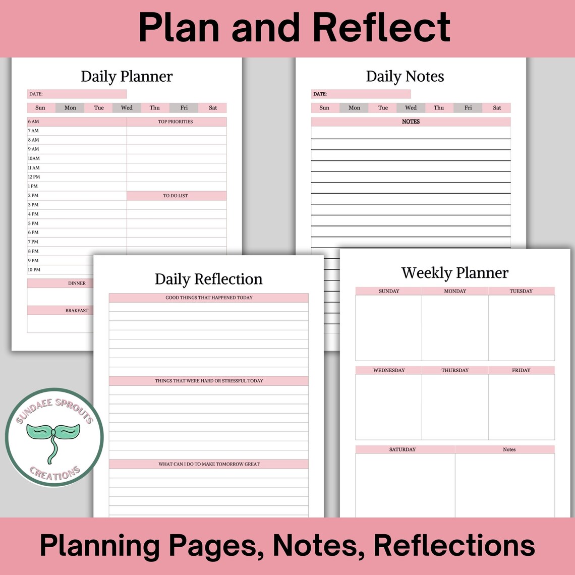Boss Girl Planner Printable, Sheeo Business Planner, Small Business ...