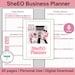 Boss Girl Planner Printable, Sheeo Business Planner, Small Business ...