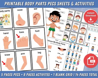 Pecs Cards Autism - Etsy