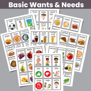 Printable Pecs Communication Cards, Autism Communication, Communication ...