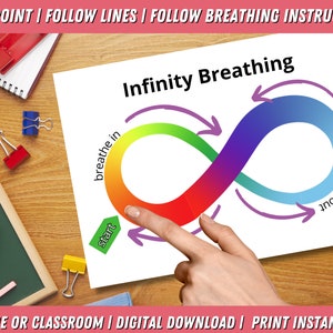Calming Breathing Exercises for Calm Down Corner, Emotions Printable ...