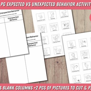 Kid’s Printable Behavior Bundle, 27 Behavior Communication Cards ...