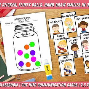 Kid’s Printable Behavior Bundle, 27 Behavior Communication Cards ...