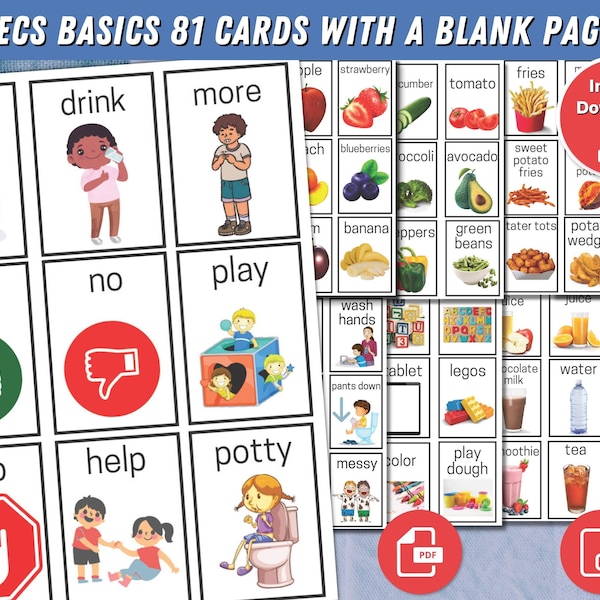 Printable Pecs - Etsy