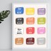 Colors Names in Punjabi। Bilingual Punjabi- English Colors Names Poster ...